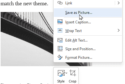 How to save all pictures from Microsoft Word to a folder in Windows 10 / 11