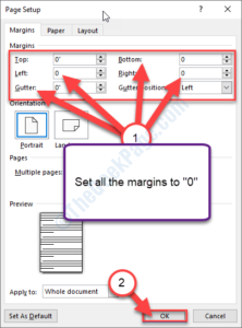 Your margins are pretty small.Some of your content might be cut off ...