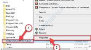 System Volume Information is not accessible - Access Denied Fix