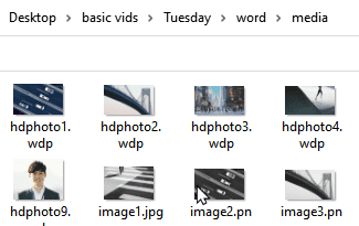 How to save all pictures from Microsoft Word to a folder in Windows 10 / 11
