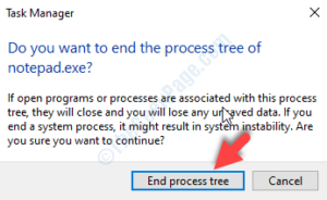 how to end non responding program on Windows 10