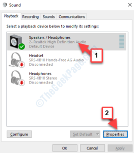 Fix "Failed to Play Test Tone" Error in Windows 10