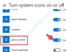 Action Center Icon Is Missing From Windows 10 Taskbar Fix