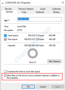 File Explorer error “No items match your search” in Windows 10 / 11