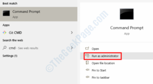 Server Execution Failed Error code 0x80080005 in Windows 10 Fix