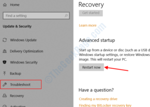 Event tracing fatal error bsod in Windows 10 PC