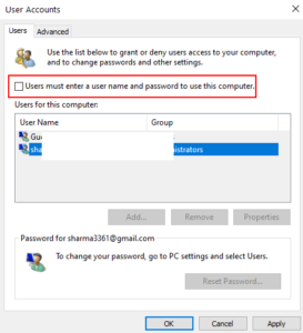 How To Change Default User At Startup in Windows 10 / 11