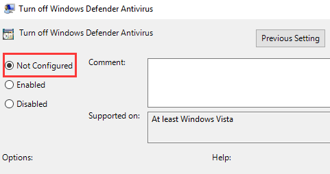 Windows Defender Won’t Start in Windows 10/11 Fix