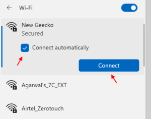 WiFi not automatically connecting in windows 10/11 Fix