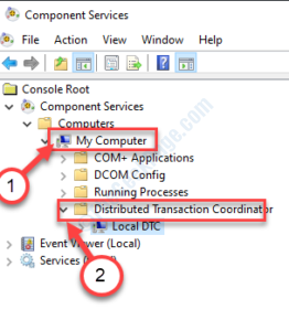 MSDTC encountered an error in Windows 10 Fix