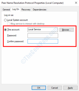 Fix Peer Networking Error 1068 on Windows 10 / 11 PC