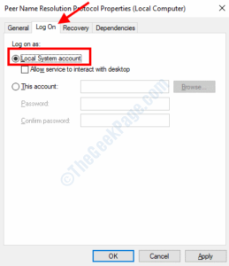 Fix Peer Networking Error 1068 on Windows 10 / 11 PC