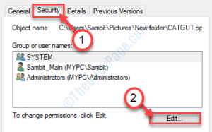 An Error Occurred Applying Attributes to the File in Windows 10 Fix