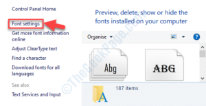 How to Fix Corrupted Fonts on Windows 10/11