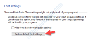 How to Fix Corrupted Fonts on Windows 10/11