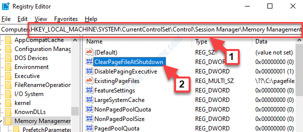 How to Delete PageFile.sys on shutdown in Windows 10