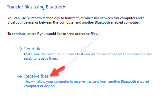 Unable To Send or Receive a file Using Bluetooth in Windows 10 / 11