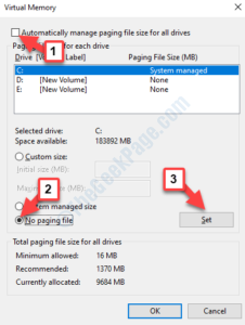 How to delete large Hiberfil.sys and Pagefile.sys Files in Windows 10 / 11
