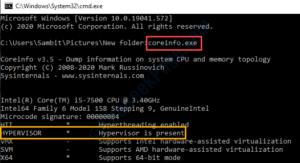Hypervisor not running in Windows 10 Fix
