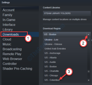 Steam content servers are unreachable in Windows 10 Fix