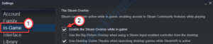 How to Enable/ Disable Steam Overlay in Windows 10/11