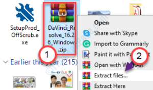 Windows cannot complete the extraction process Fix