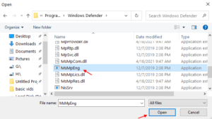 Fix MsMpEng.exe high CPU usage in Windows 10