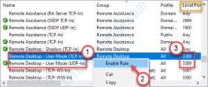 Remote desktop error code 0x104 in Windows 10 Fix