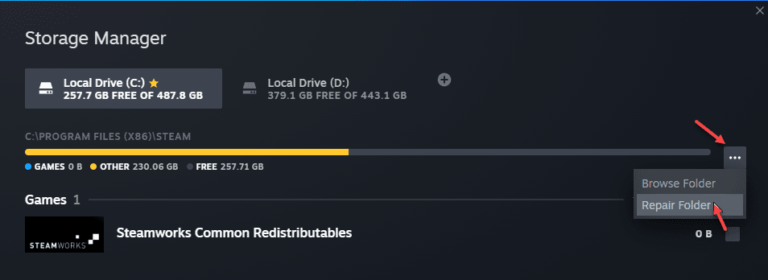 Steam missing files privileges on Windows 10/11 Fix