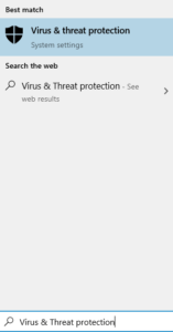 Fix MsMpEng.exe high CPU usage in Windows 10