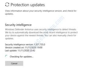 How To Update Windows Defender Offline Manually