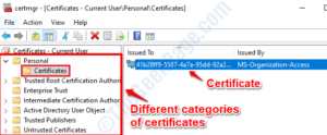 How to View Digital Certificates Installed in Windows 10 / 11