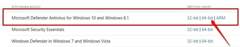How To Update Windows Defender Offline Manually