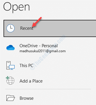How to Recover Unsaved MS Excel File