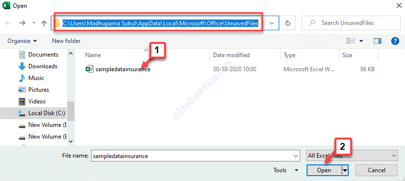 How To Recover Unsaved MS Excel File