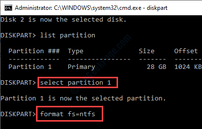 Windows was unable to complete the format in Windows 10 Fix