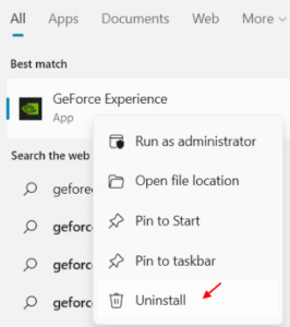 Fix - Unable to retrieve settings issue in GeForce Experience