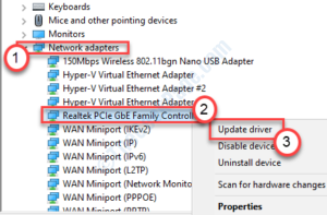 Realtek Network Controller was not found in Windows 10/11 Fix