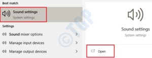 6 Ways to Open Sound Settings In Windows 10