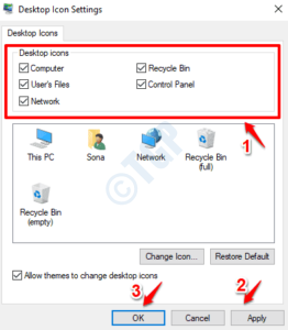 Fix Desktop Icons Missing / Not Showing Issue In Windows 10/11