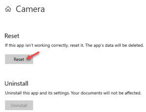 Your webcam is currently being used by another application Error in ...