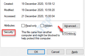 These Files Can’t Be Opened Error in Windows 10 / 11 Fix