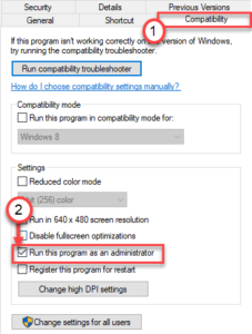 Unable to execute file in the temporary directory error Fix