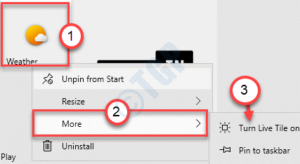 Live Tiles not working in Windows 10 Fix