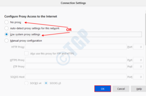 Fix The requested URL could not be retrieved Issue in Windows 10