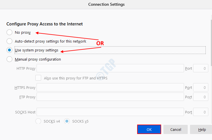 Fix The requested URL could not be retrieved Issue in Windows 10