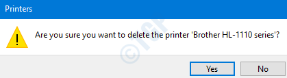 Different ways to Delete/ Remove/ Uninstall a Printer in Windows 10