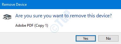 Different ways to Delete/ Remove/ Uninstall a Printer in Windows 10