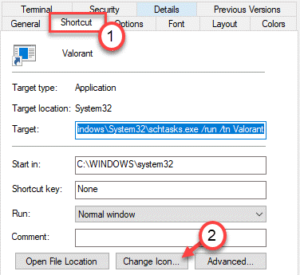 How to remove the UAC shield from an icon on your desktop