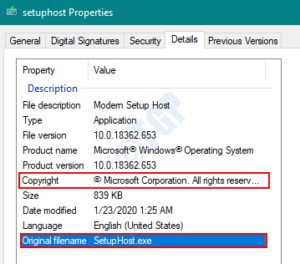 What is Modern Setup Host(SetupHost.exe) in Windows 10 and Is it Safe?